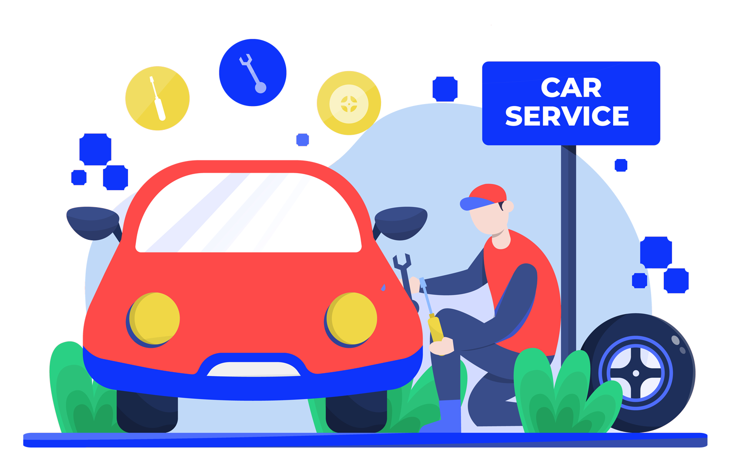 Driving Home Clipart